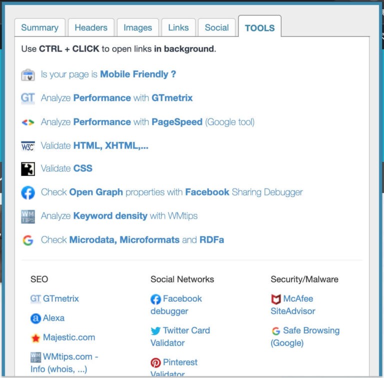 ワンクリックでSEO情報を確認できる『SEO META in 1 CLICK』の使い方【Chrome拡張機能】 - じゅんぺいブログ